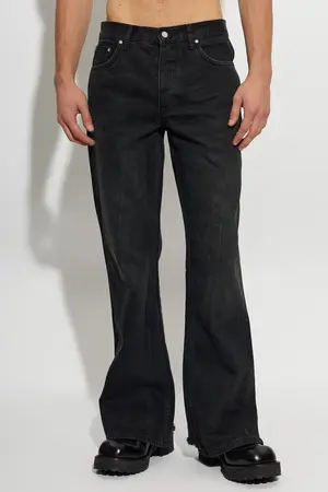 REPRESENT R 6 Distressed Flared Jeans