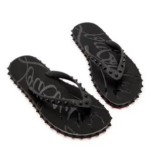 CHRISTIAN LOUBOUTIN Claw-toe Thong Sandals