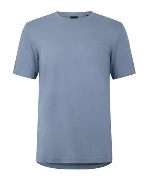 Hugo Boss Simple And Classic Round-neck T-shirt - Blue