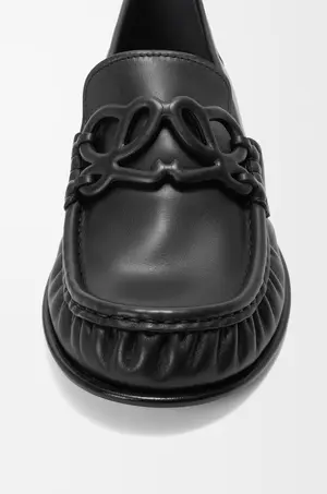 Loewe Double L Loafer In Soft Calfskin