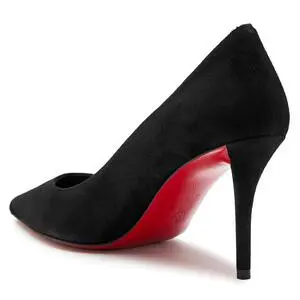 CHRISTIAN LOUBOUTIN Velour Pumps