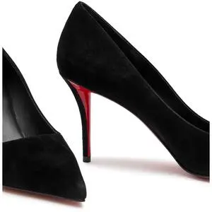 CHRISTIAN LOUBOUTIN Velour Pumps