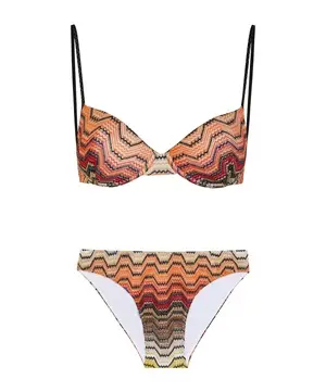 Missoni Fine-knit Bikini Top