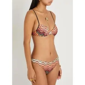 Missoni Fine-knit Bikini Top