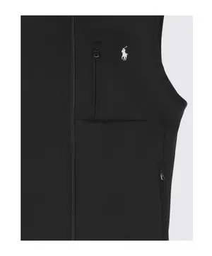 Ralph Lauren Zip-front Sleeveless Jacket