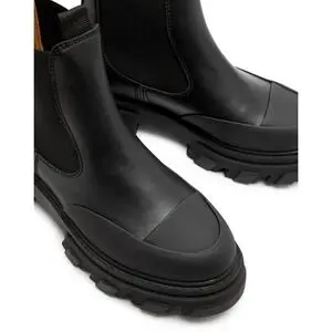 GANNI Thick-soled Chelsea Ankle Boots