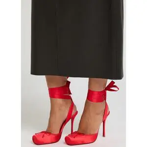 CHRISTIAN LOUBOUTIN Crepe-satin Pumps