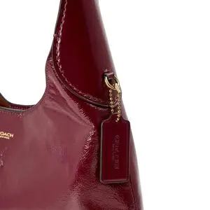 COACH Patent Leather Hobo Bag