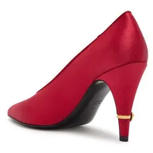 Versace Satin Pointed-toe Stiletto Heels