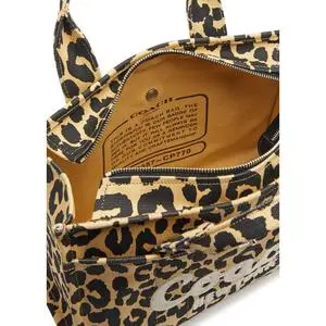 COACH Leopard-print Canvas Tote Bag