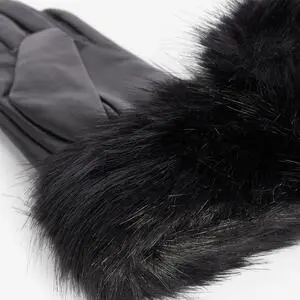 Barbour Trimmed Leather Gloves