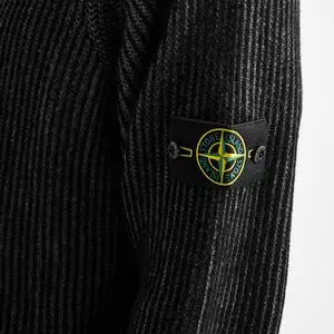 Stone Island Knit Hooded Zip Jacket
