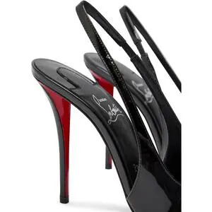 CHRISTIAN LOUBOUTIN Patent Leather Slingback Pumps