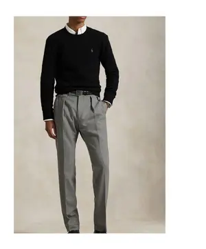 Polo Ralph Lauren Loose Crew Neck Long Sleeve Sweater