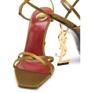 Saint Laurent Satin Sandals