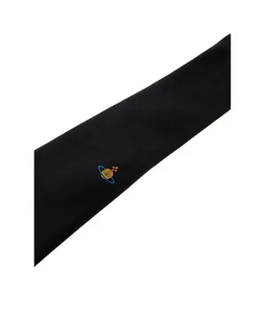 VIVIENNE WESTWOOD Logo-embroidered Tie