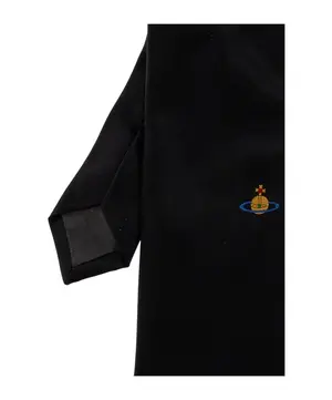 VIVIENNE WESTWOOD Logo-embroidered Tie
