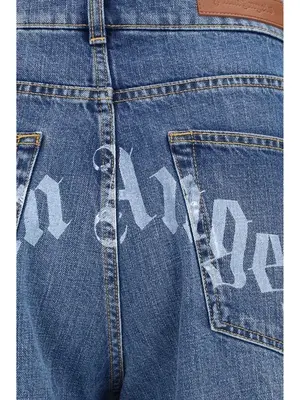 Palm Angels Wide-leg Jeans