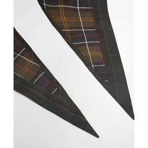 Barbour Plaid Fabric Headscarf