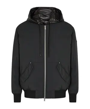 Moose Knuckles Hooded Aviator Jacket