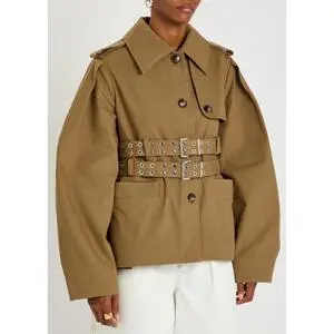 GANNI Simple Pure Cotton Windbreaker