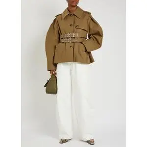 GANNI Simple Pure Cotton Windbreaker