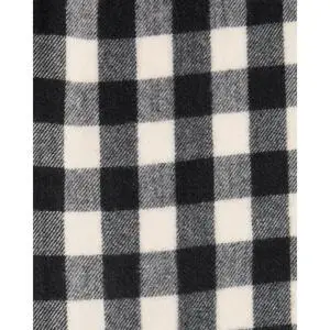 Barbour Knitted Beanie And Check Scarf Set