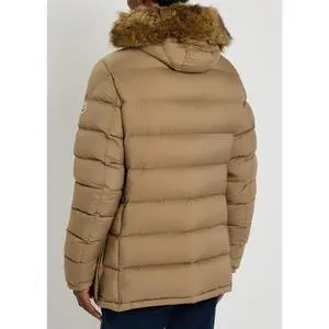 Moncler Hooded Mid-length Down Coat