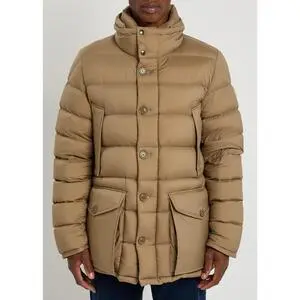 Moncler Hooded Mid-length Down Coat