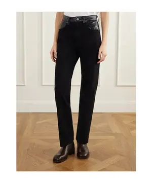 AGOLDE High-waisted Straight-leg Jeans