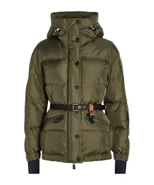 Moncler Windproof, Waterproof And Warm Down Jacket - Green