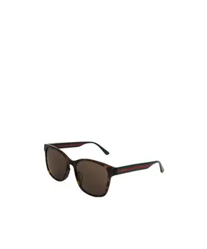 Gucci Tortoiseshell Square Sunglasses - Brown