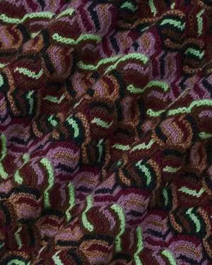 Drole De Monsieur Drôle De Geometric Pattern Knitted Polo Shirt - Multicolor