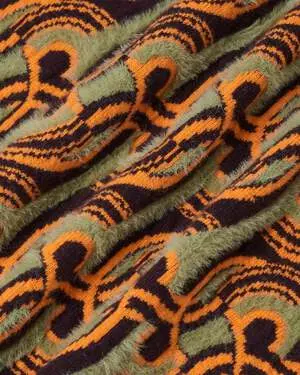 Drole De Monsieur Drôle De Abstract Printed Knitted Cardigan