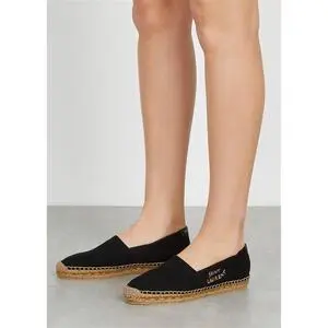 Saint Laurent Canvas Thick-soled Loafers