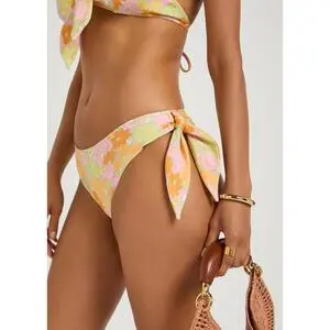 Chloé Floral Tie Side Bikini Bottom