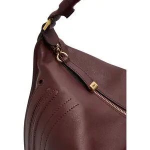 Chloé Curved Leather Crescent-shaped Bag