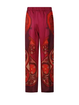 La DoubleJ Club Placée Elasticated-waistband Trousers