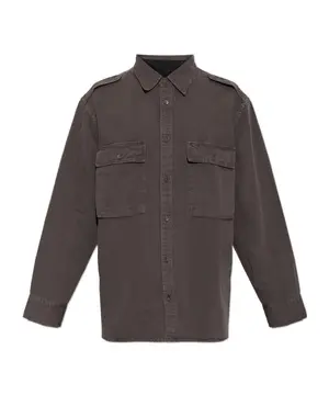 ALLSAINTS Hart Button-down Denim Shirt - Black