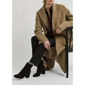GIANVITO ROSSI Suede Heeled Ankle Boots