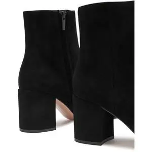 GIANVITO ROSSI Suede Heeled Ankle Boots