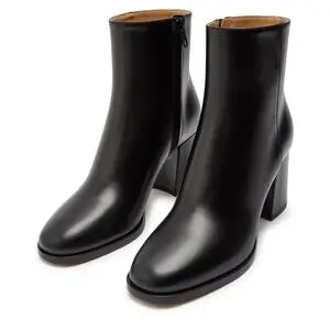 Valentino Garavani Smooth Leather Ankle Boots