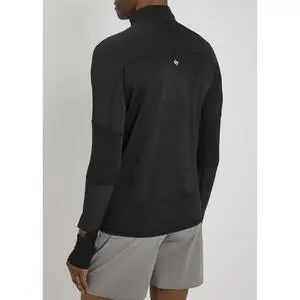REPRESENT Elastic Zipper Top