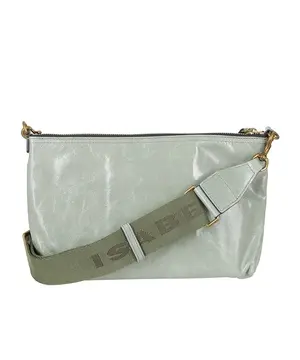 Isabel Marant Étoile Nessah Bag In Leather - Sage