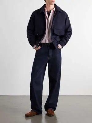 A.p.c. Charlie Wool-blend Twill Blouson Jacket