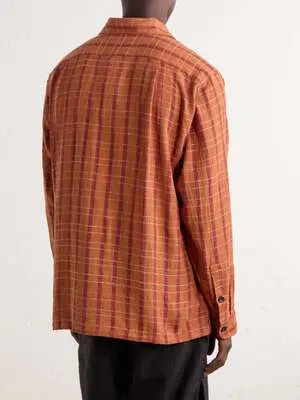 KARTIK RESEARCH Pataudi Checked Handwoven Cotton Shirt