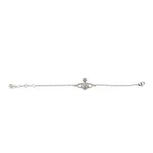 VIVIENNE WESTWOOD Mini Bas Relief' Brachelet - Silver