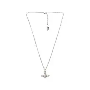 VIVIENNE WESTWOOD Mini Bas Relief Pendant Necklace - Silver
