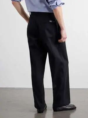 NEIGHBORHOOD Wide-leg Twill Trousers