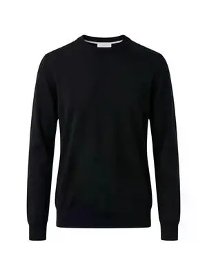DIKTAT Fine-knit Wool Sweater - Black